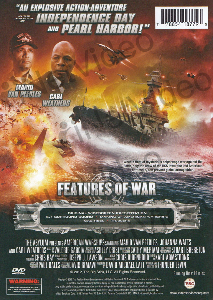 American Warships on DVD Movie
