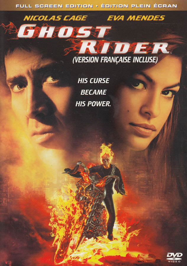 Ghost Rider (Full Screen) (Bilingual) on DVD Movie