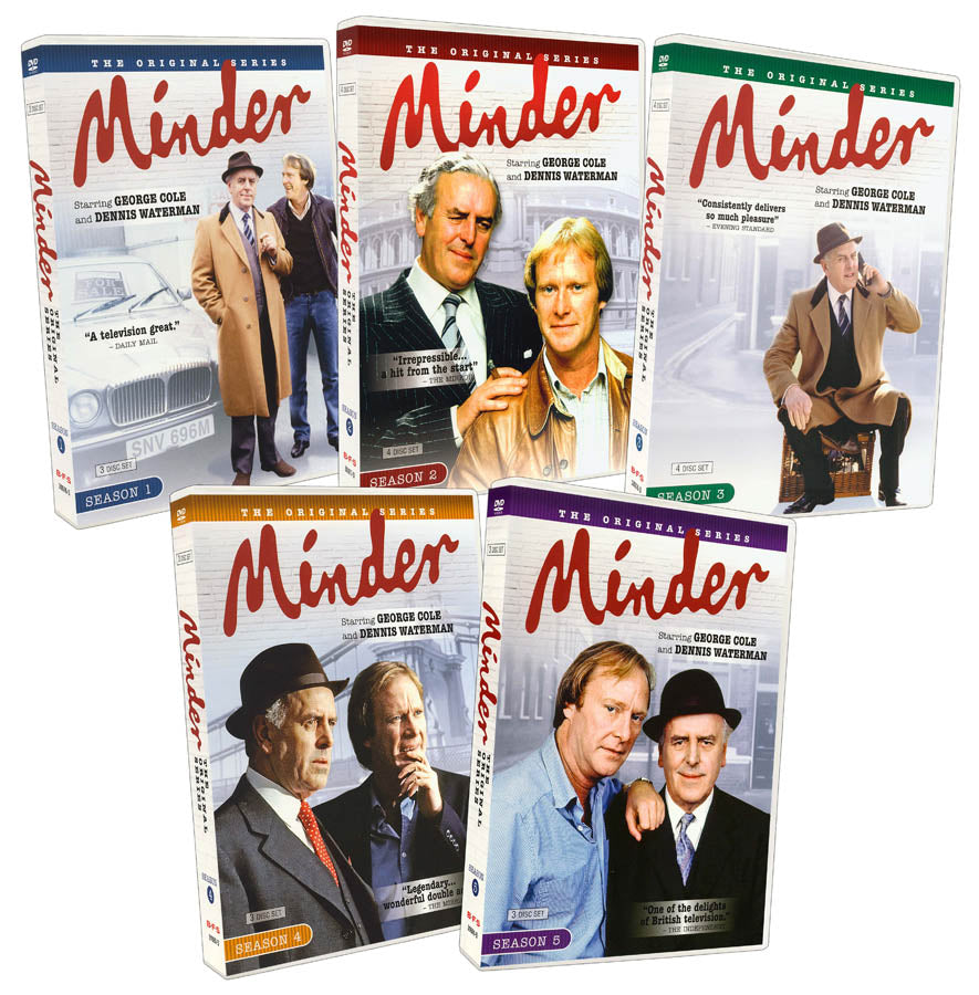 Minder (The Original Series Season 1 - 5) (Boxset) on DVD Movie