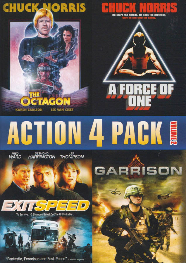 Action 4 Pack - Volume 2 (The Octagon / A Force Of One / Exit Speed ...