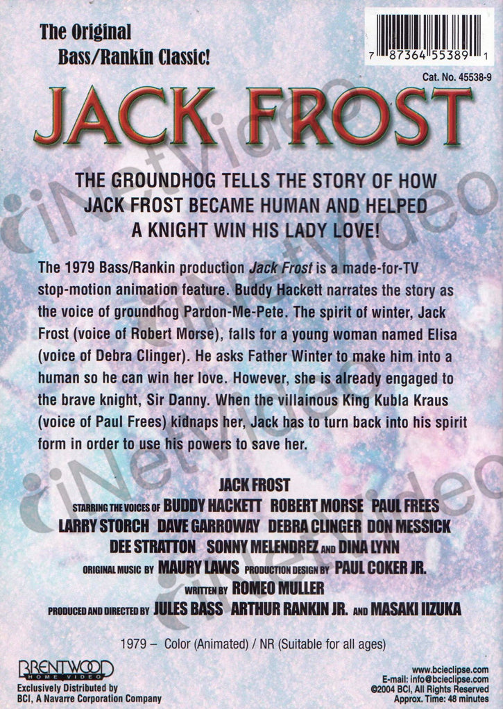 Jack Frost (Animated Film) (The Original Bass / Rankin Classic ...