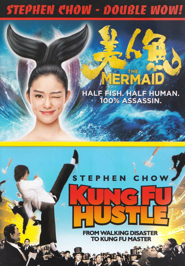 The Mermaid / Kung Fu Hustle (Stephen Chow - Double Wow) on DVD Movie