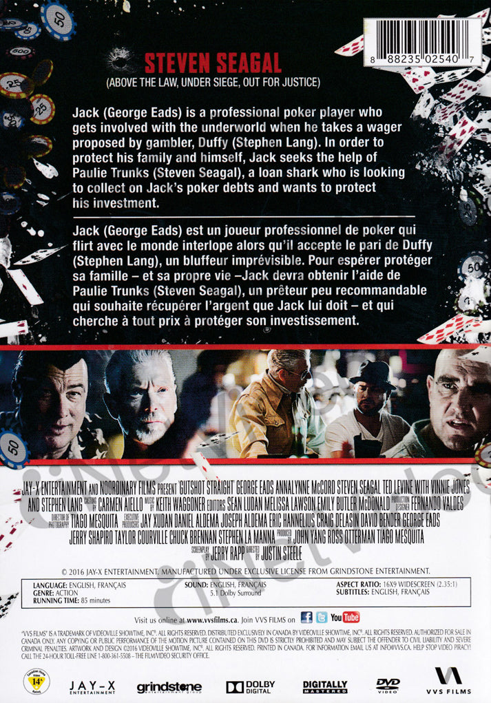 Gutshot Straight (Bilingual) on DVD Movie