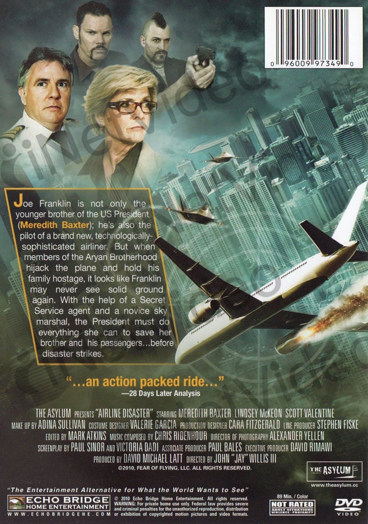 Airline Disaster on DVD Movie