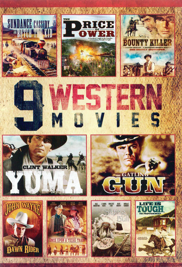 9 Western Movies Collection (2 DVD-Set) on DVD Movie