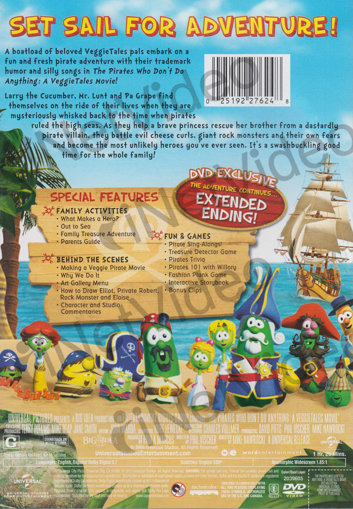 Pirates Who Don t Do Anything: A VeggieTales Movie (Widescreen) (Orange ...