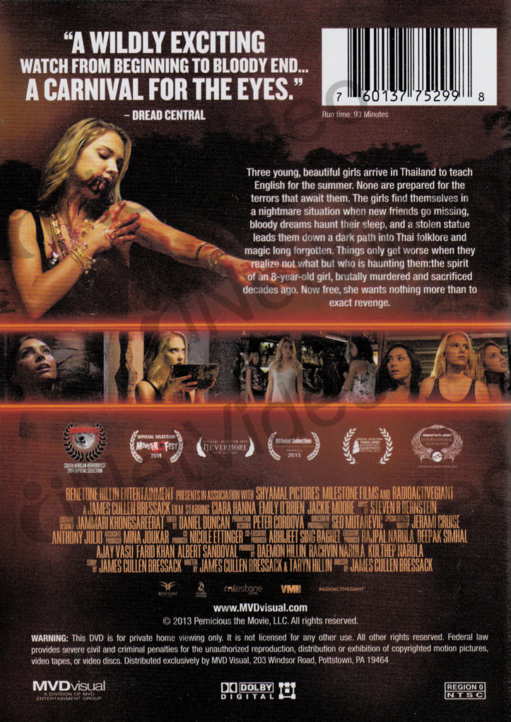 Pernicious on DVD Movie