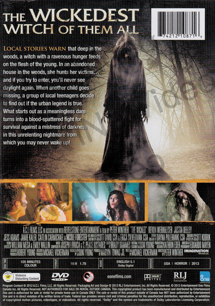The Wicked on DVD Movie