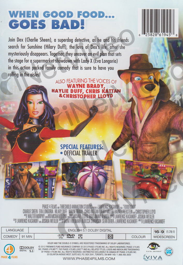 Foodfight on DVD Movie