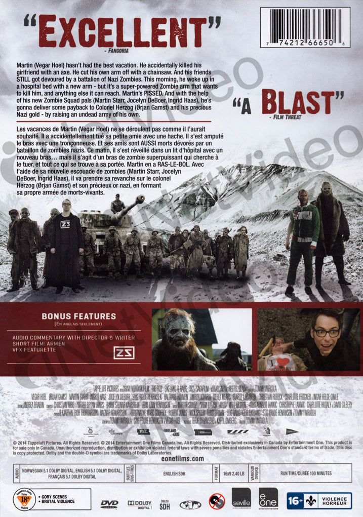 Dead Snow 2 Dvd Cover