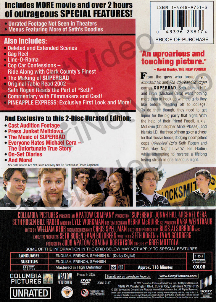 Superbad Dvd Cover