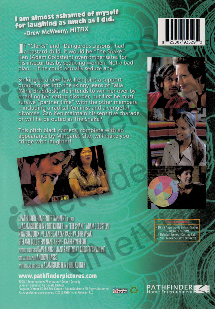 The Snake on DVD Movie