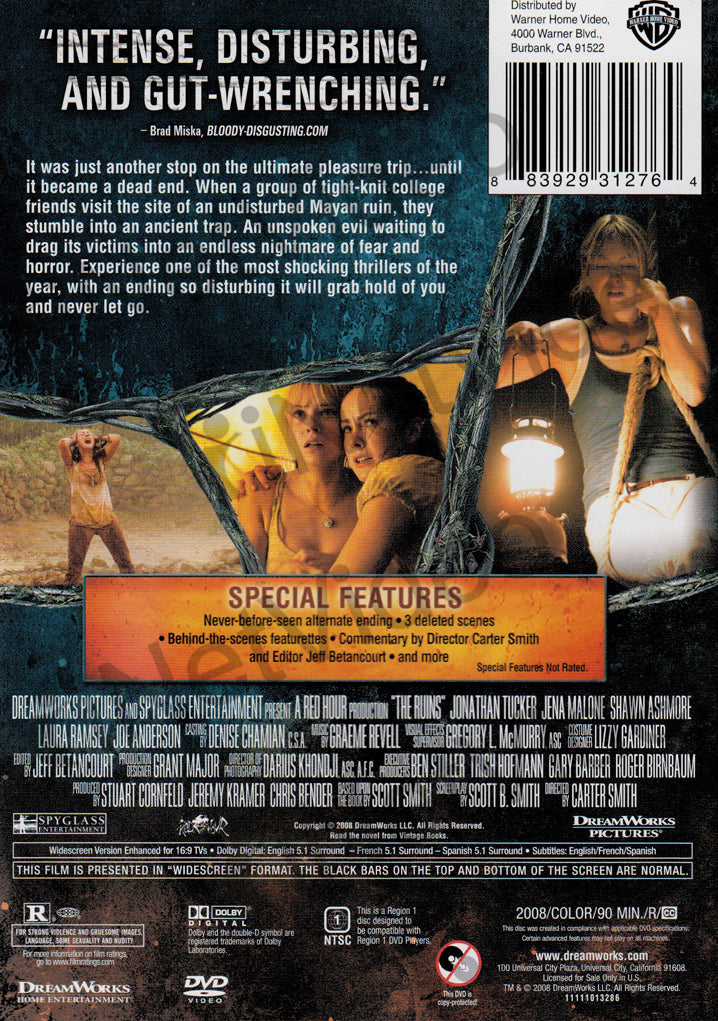 The Ruins on DVD Movie
