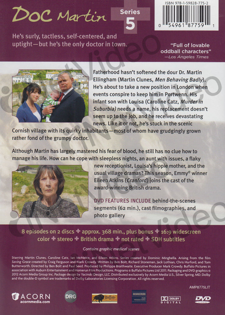 Doc Martin: Series 5 on DVD Movie