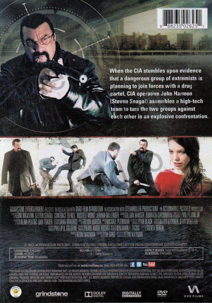 Contract to Kill on DVD Movie