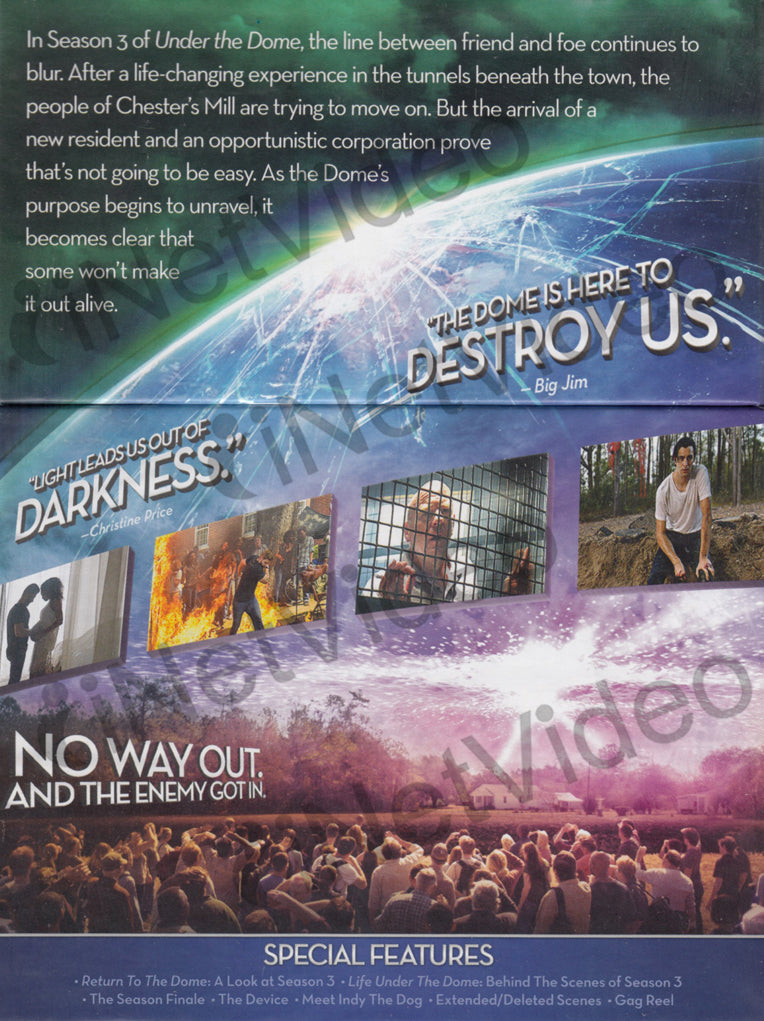 Under The Dome Dvd Cover