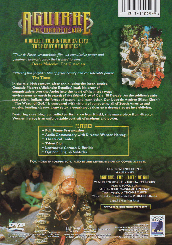 Aguirre The Wrath Of God Blu Ray