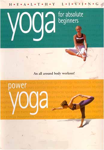 Yoga for Absolute Beginners/ Power Yoga on DVD Movie
