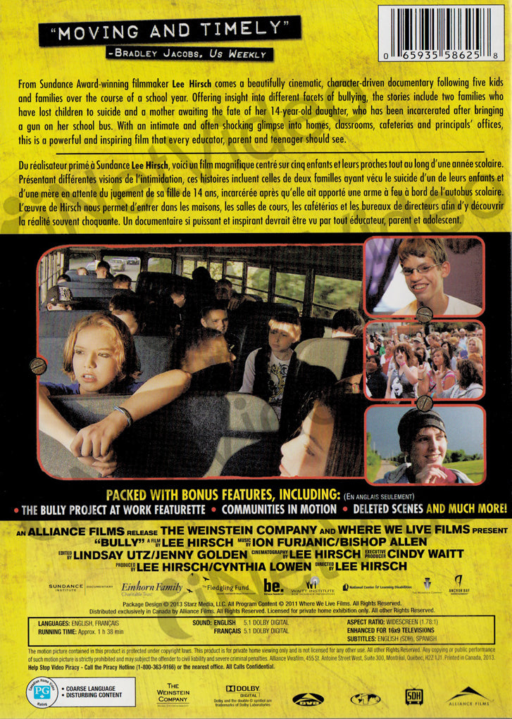 Bully (Bilingual) on DVD Movie