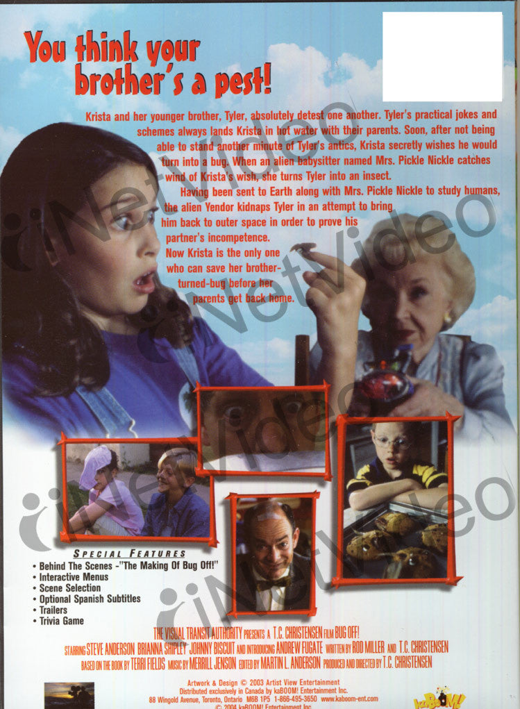 Bug off! on DVD Movie