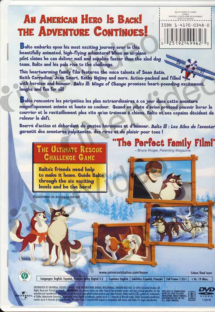 Balto 3 Wings Of Change