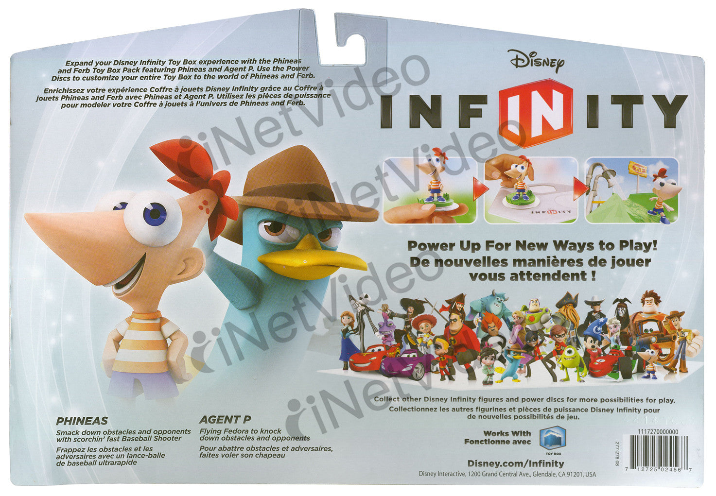 Disney Infinity - Phineas & Ferb Toy Box Pack (Toy) (TOYS) on TOYS Game