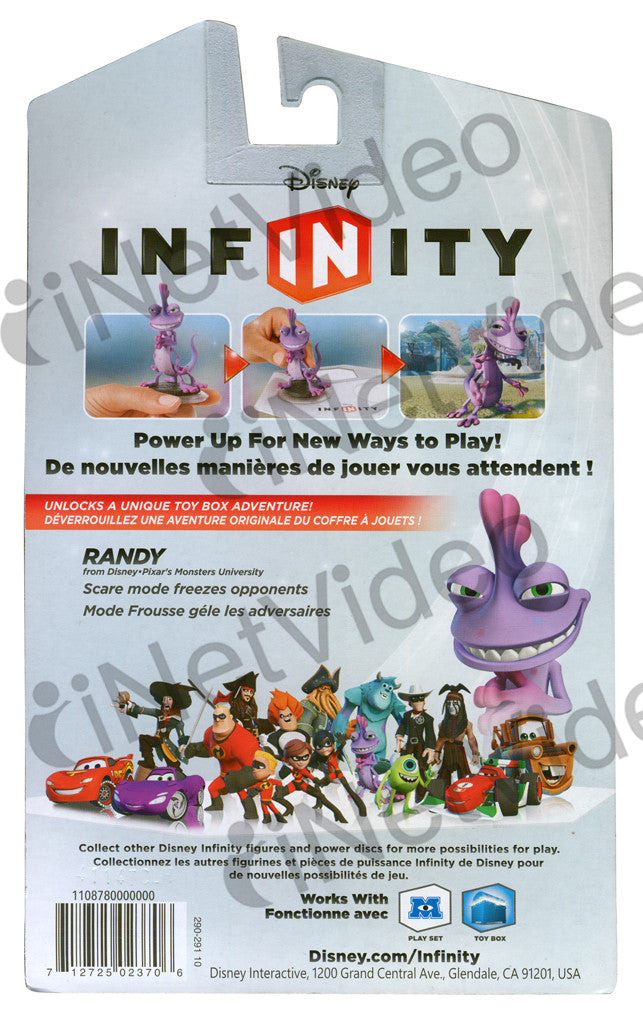 Disney Infinity - Randy (Toy) (TOYS) on TOYS Game